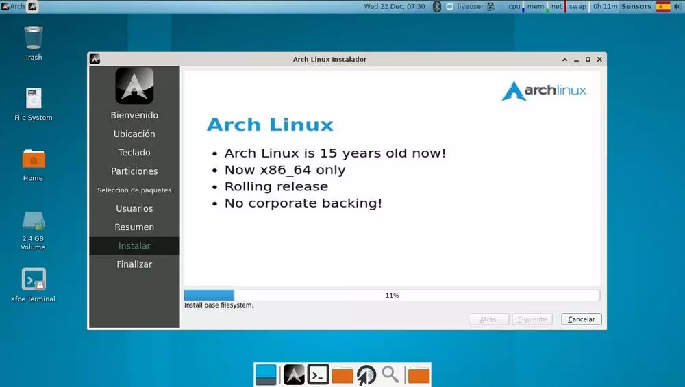 ICalam Arch Linux - 10