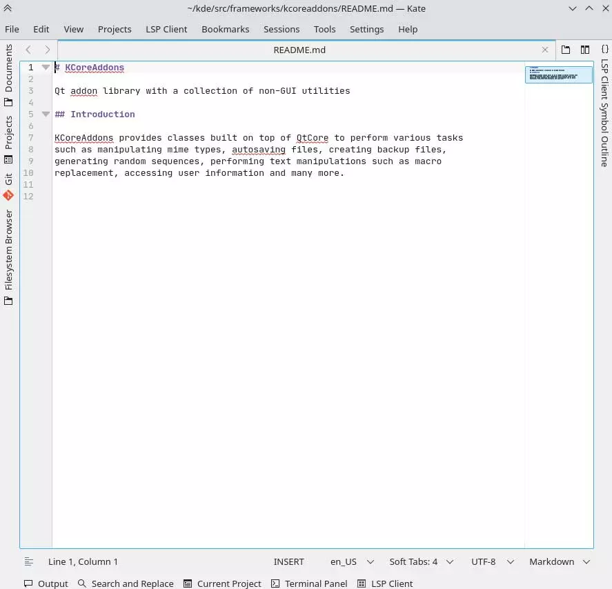 Kate-Text-Editor