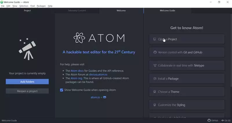 Atom rozhraní