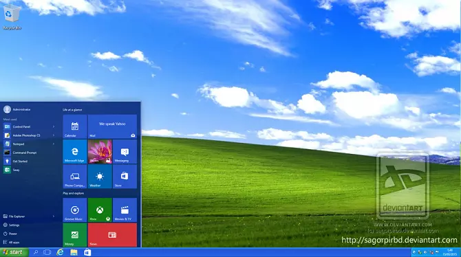 senpagaj temoj por Windows 10